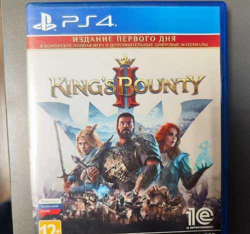 Диск Kings bounty 2 ps4