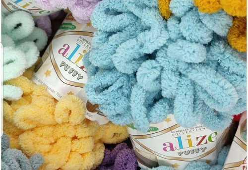 Пряжа alize puffy