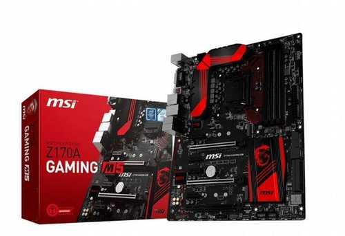 MSI Z170A gaming M5 в идеале c коробкой