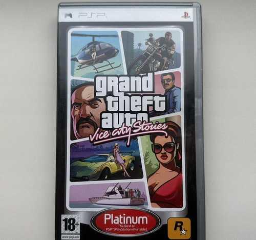 GTA Vice City Stories PSP диск игра