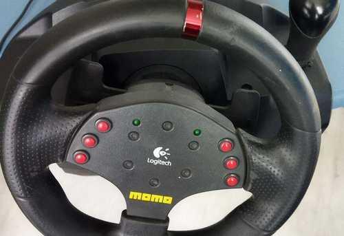 Руль logitech momo racing