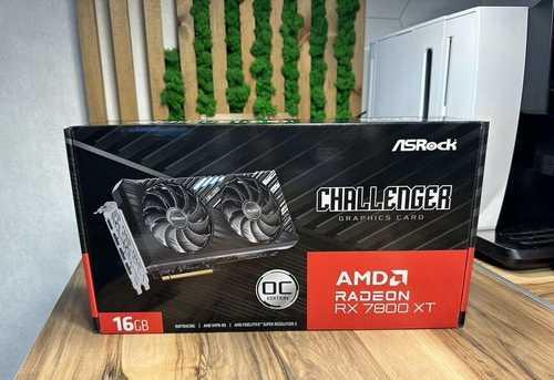 Видеокарта ASRock RX7800XT Challenger 16GB OC