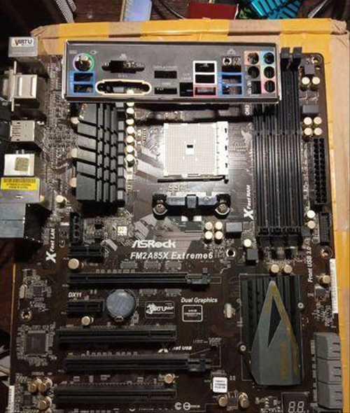 ASRock fm2a85x Extreme6 сокет fm2