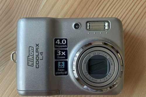 Компактный фотоаппарат nikon coolpix L4