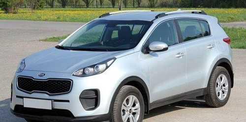 Рейлинги продольные на крышу Kia Sportage 2016- ан
