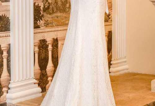 Красивое и невесомое свадебное платье