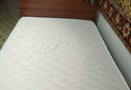 Кровать полутороспальная с матрасом 120х200