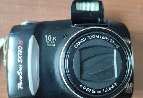Цифровой фотоаппарат Canon Powershot SX120 IS