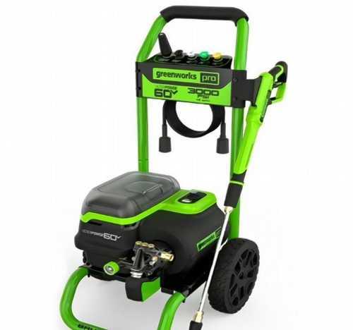 Мойки высокого давления Greenworks 60v