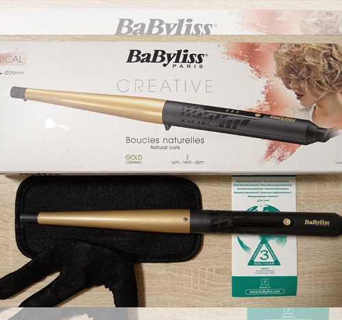 Конусная плойка babyliss