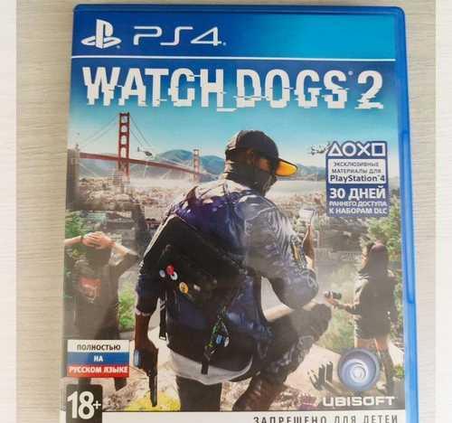 Игра на PS4 и PS5 Watch Dogs 2