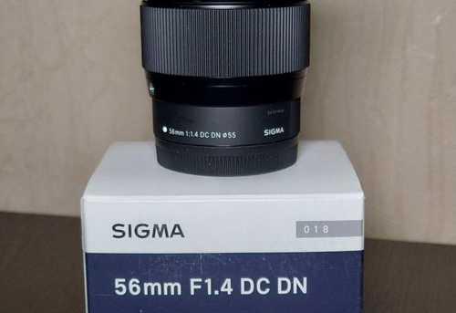 Sigma 56mm f/1.4 DC DN Canon EF-M