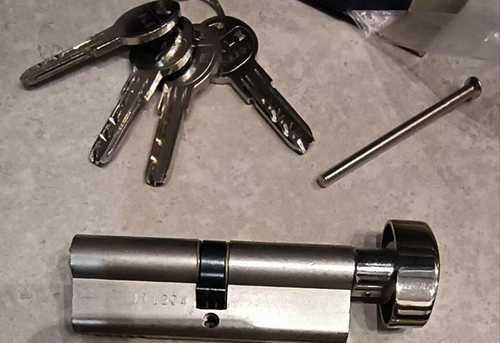 Цилиндровый механизм kale90(40+10+40)ключ-вертушка