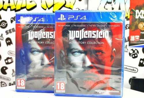 Wolfenstein Alt History Collection (PS4) Новый Дис
