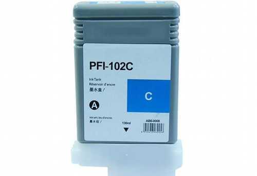 Струйный PFI-102C (0896B001) картри