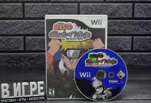 Диск Naruto Clash of Ninja Revolution EU (Wii)