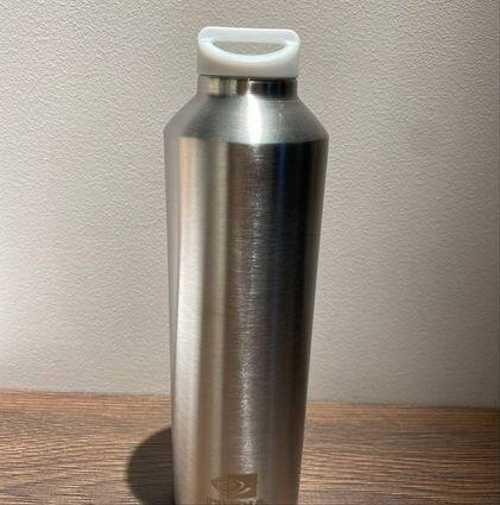 Металлическая термос-бутылка 0,5 л (новая)