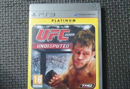 UFC Undisputed 2009 лиц диск для Ps3