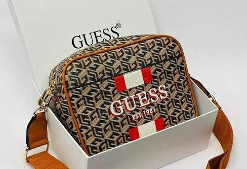 Сумка женская Guess 3 цвета на ремешке