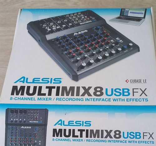 Микшерный пульт Alesis MultiMix 8 USB FX