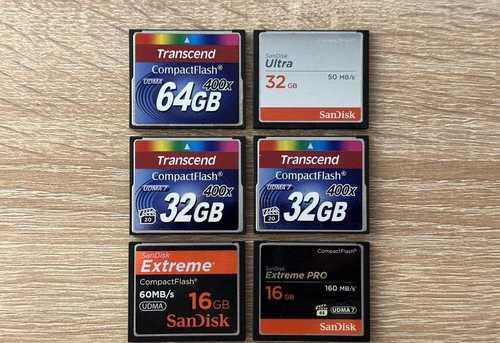 Карты памяти CF CompactFlash