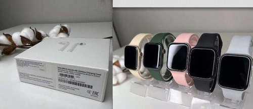 Наушники apple AirPods 2 + Apple Watch Series 7