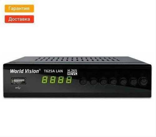 TV-тюнер DVB-T2/C World Vision T625A LAN, Dolby Di