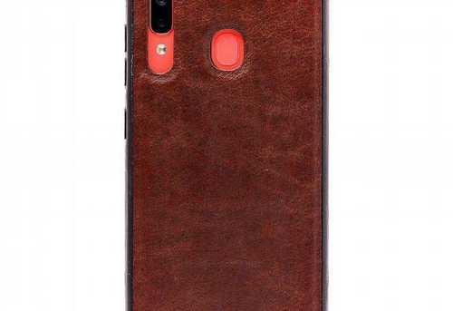 Чехол SC165 для Samsung Galaxy A20 (brown)