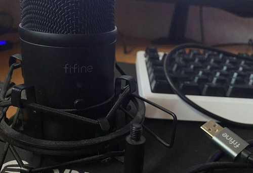 Микрофон Fifine K678 + Паук