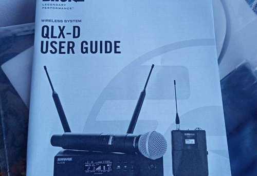 Радиомикрофон shure qlxd4