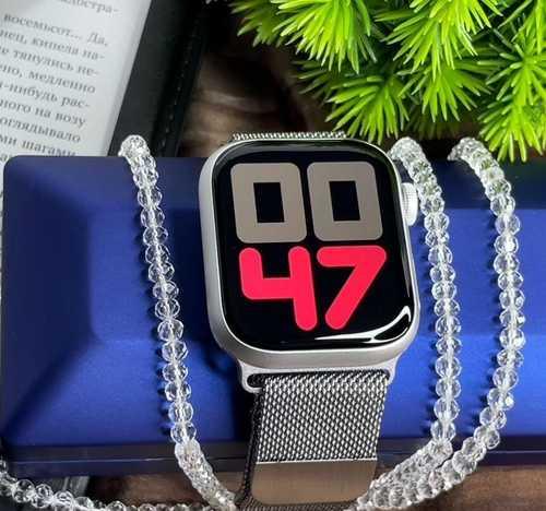 Apple watch 9 41 mm Silver с галереей   Гарантия