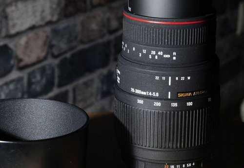 Sigma AF 70-300mm f/4-5.6 APO macro DG for Nikon