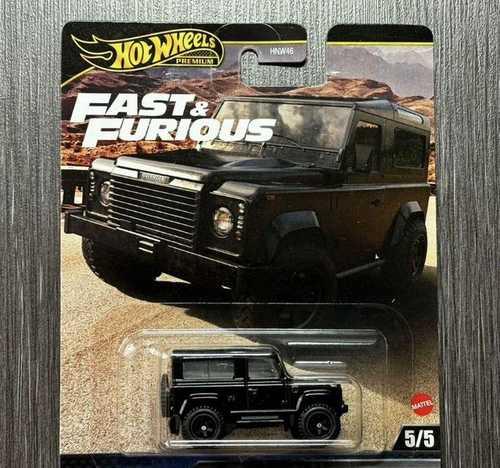 Hot wheels premium fast furious