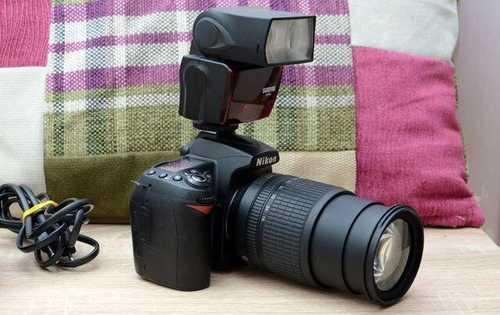 Nikon D90 + Nikkor 18-105mm DX VR + вспышка