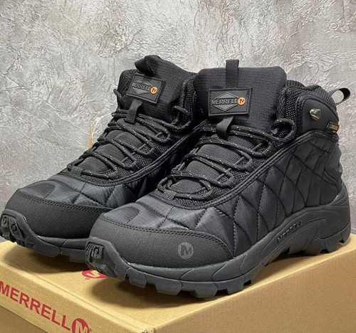 Мужские Кроссовки Merrell зимние на флисе (Арт.48113)