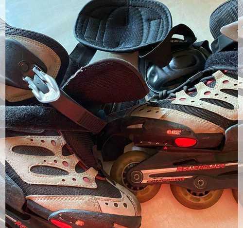 Ролики rollerblade composite защита