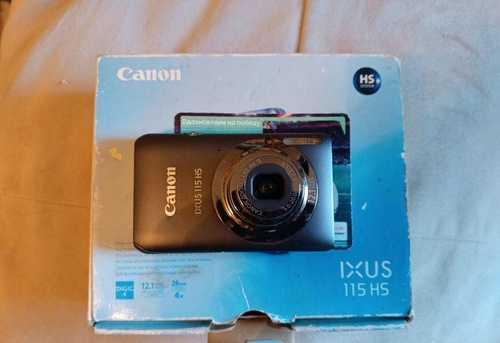 Цифровой Фотоаппарат canon ixus 115 hs 12.1mp