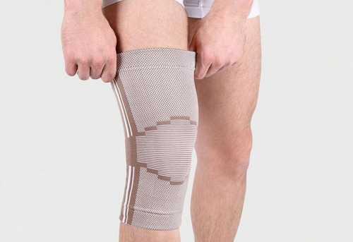 Бандаж на коленый сустав с ребрами жесткости