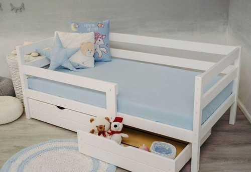 Детская кроватка / кровать подростковая с ящиками