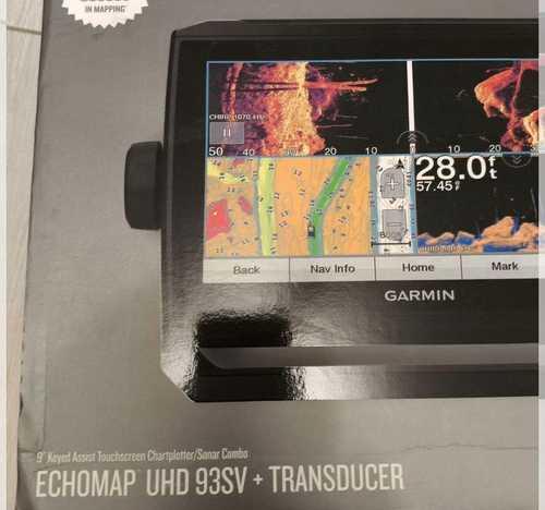 Эхолот garmin echomap uhd 93sv GT-56UHD