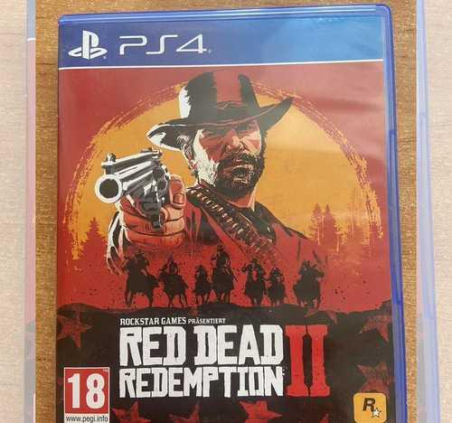 Диски на ps4 red dead redemption 2