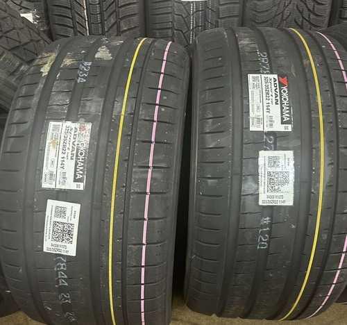 Yokohama Advan Sport V107C 285/40 R22 и 325/35 R22 110Y