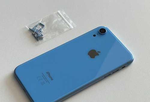 Корпус для iPhone XR синий