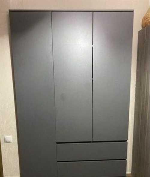 Шкаф серый новый аналог IKEA