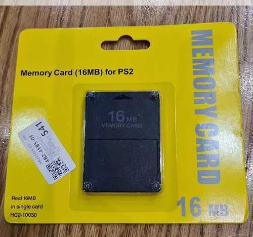 Карта памяти sony ps2 memory card 16 mb