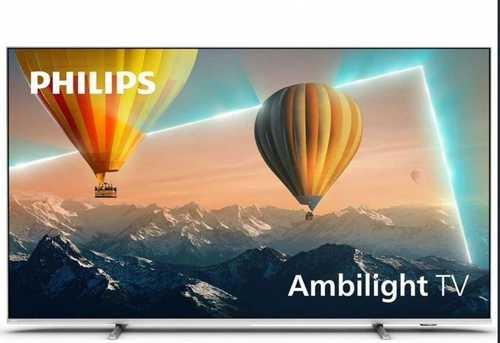 Новые 55"Ambilight Philips 55PUS8 4K Smart TV