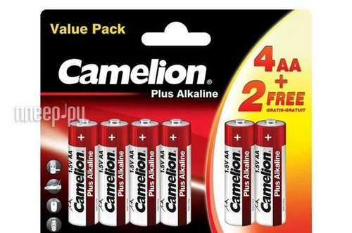 AA - Camelion LR6 Plus Alkaline 42LR6-BP 42 штуки