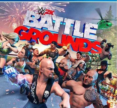 WWE 2K Battlegrounds (PS4) б/у