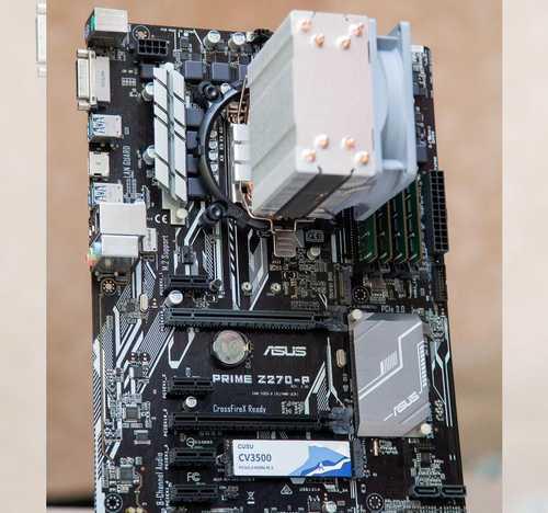 Материнская плата Z270-P Xeon E3-1230v6 3.9Ghz