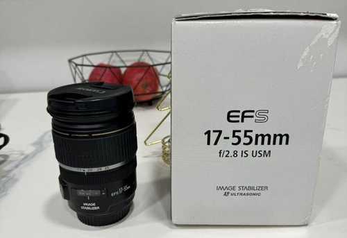 Объектив Canon EF-S 17-55mm 2.8 IS USM